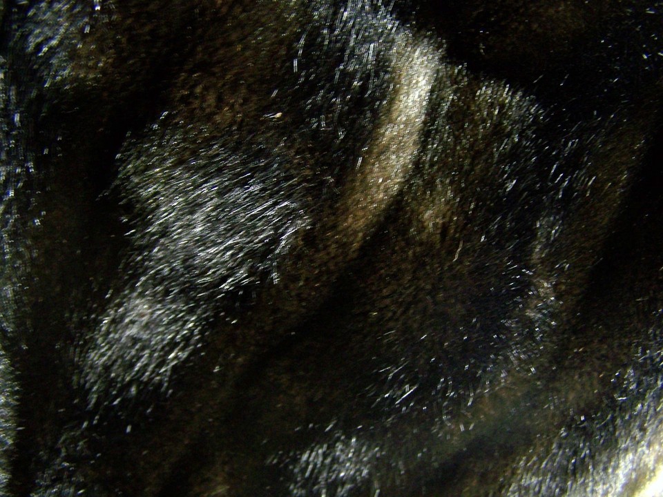 Comme Du Vrai Coat Brown Womens Medium 8 10 Monique Paris Faux Fur CDV ...