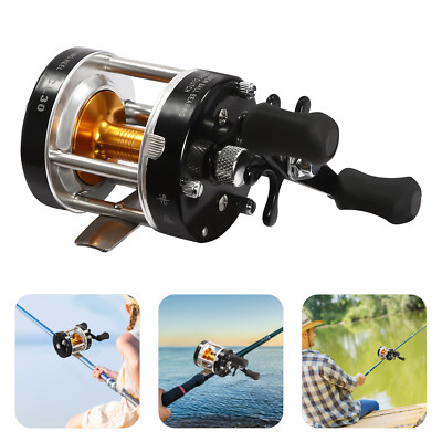 Round Baitcasting Reel Baitcasting Fishing Reel Conventional Reel For ...