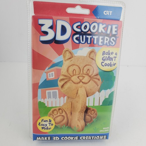 Cookie Cutters Cat Bake A Giant Cookie Recipe Included Factory Sealed ...