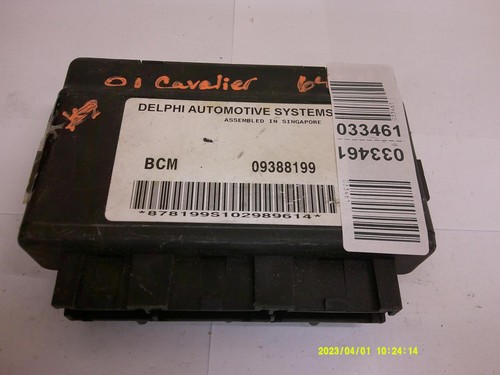 BODY CONTROL MODULE CHEVROLET CAVALIER 2000 2001 09388199 BCM OEM | eBay