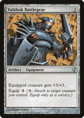 Vulshok Battlegear [Duel Decks: Venser vs. Koth] Moderately Played | eBay