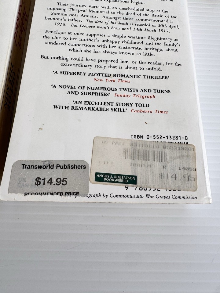 Robert Goddard Novels/Into The Blue/Caught In The Light- Paperback ...