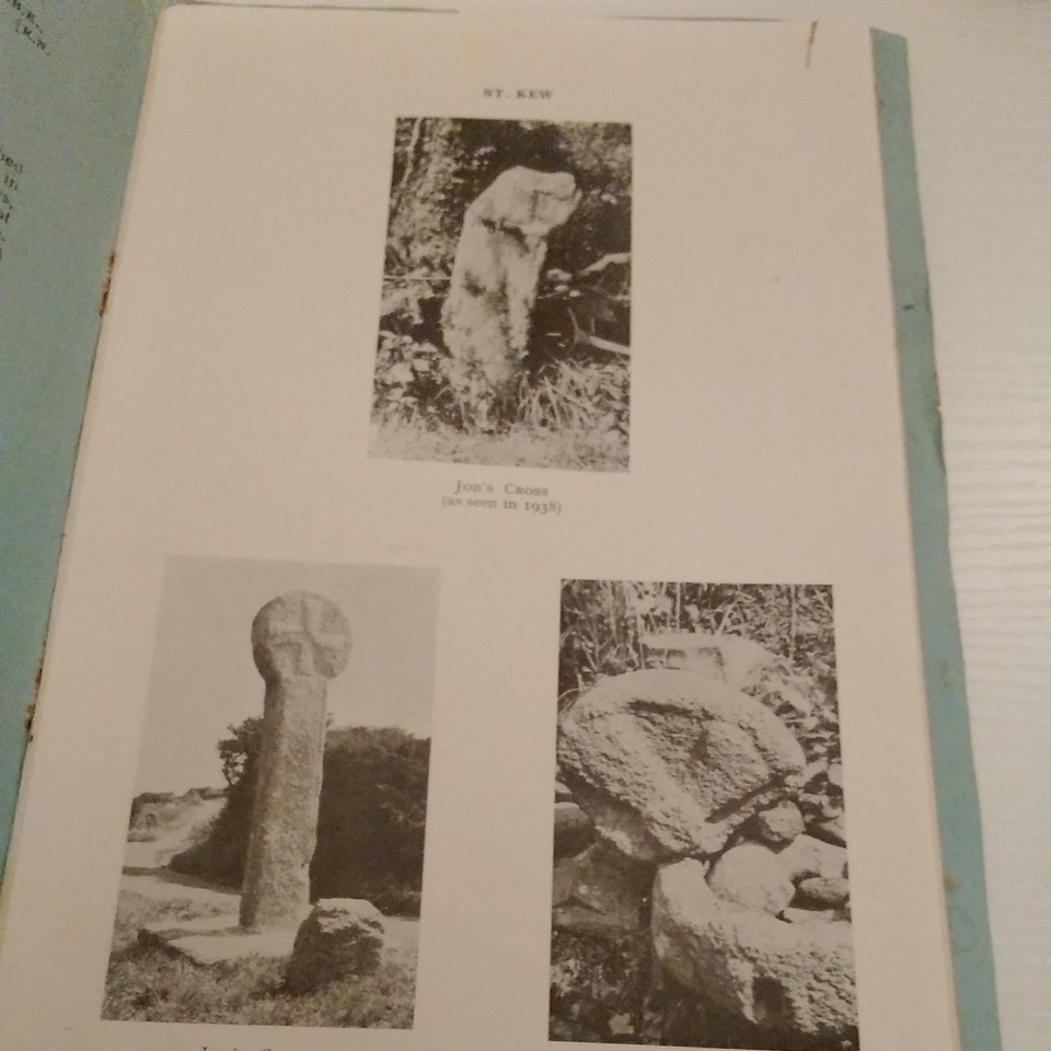Devon & Cornwall Notes & Queries April 1955 Cornish Crosses & Sandford ...