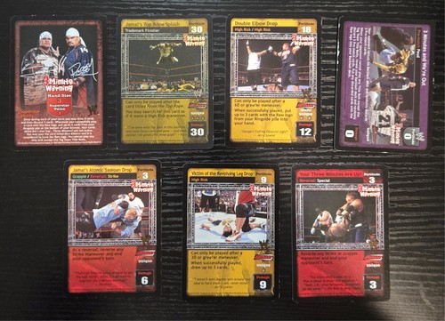 WWE Raw Deal CCG: 3 Minute Warning Set | eBay
