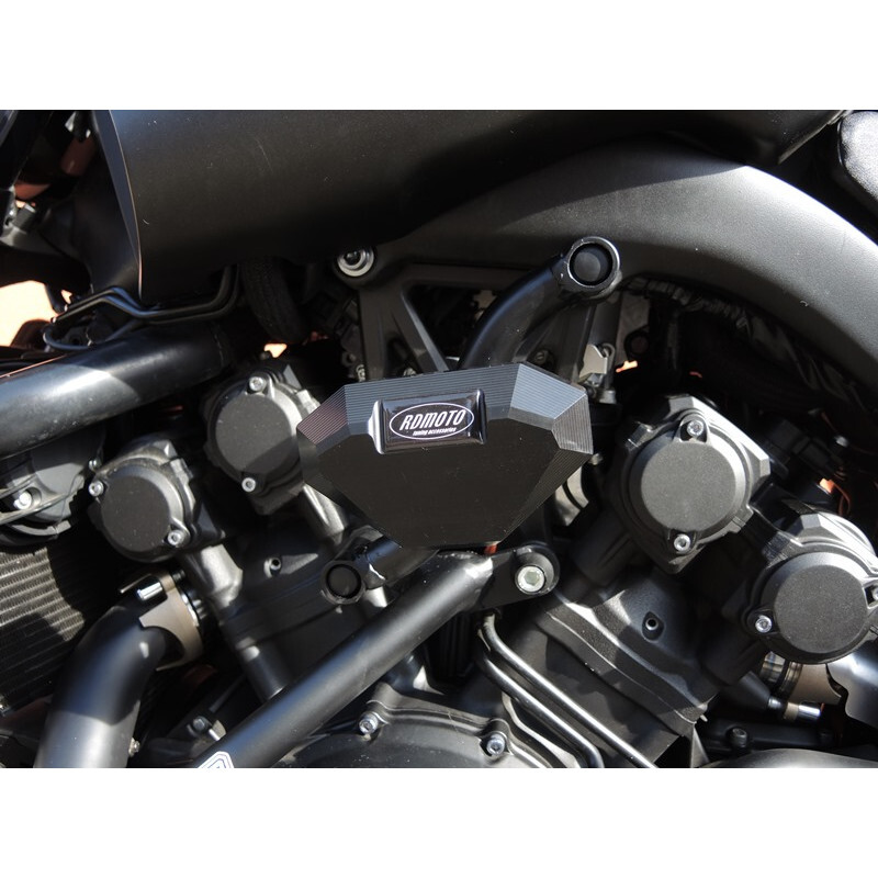Yamaha VMax 1700 2009-2014 RD Moto Crash Frame Bars Protectors Upper ...