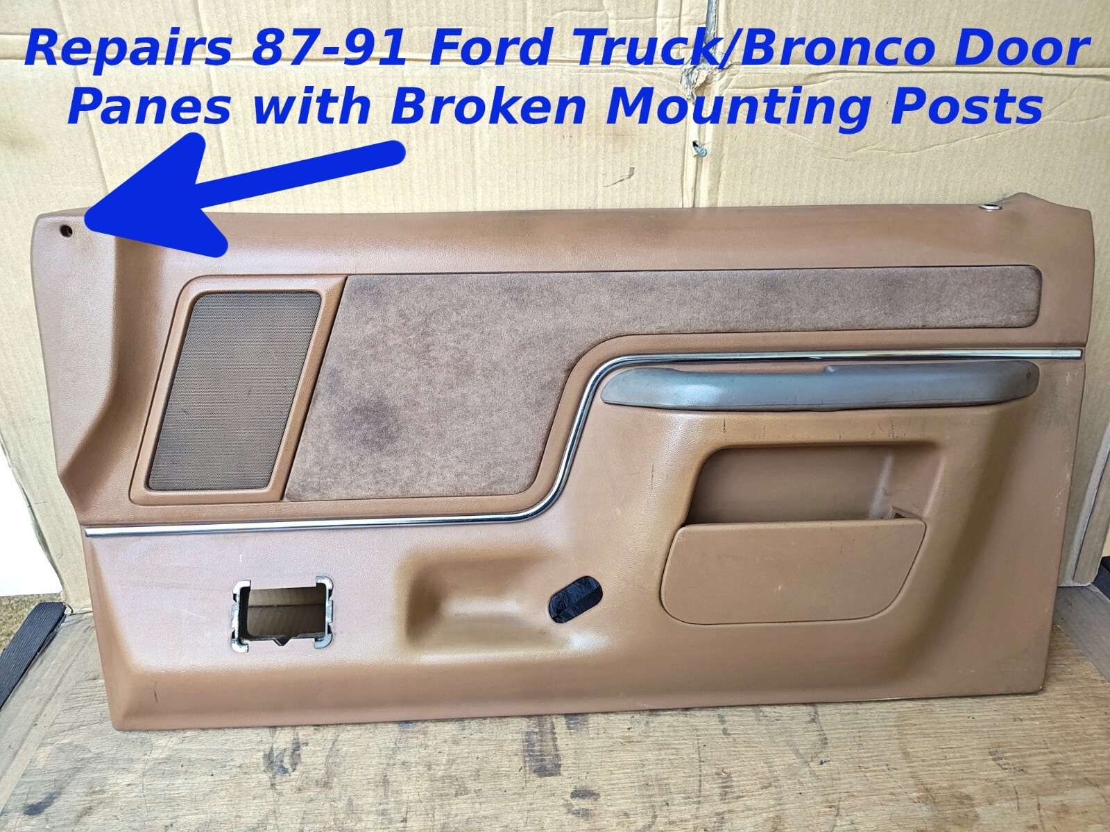 87-91 Door Panel Mounting Post Repair Kit Ford Bronco F150 F250 F350 | eBay