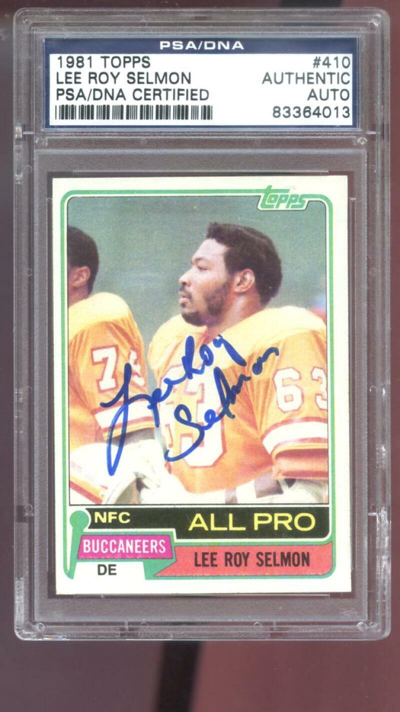1981 Topps - #410 Lee Roy Selmon for sale online | eBay