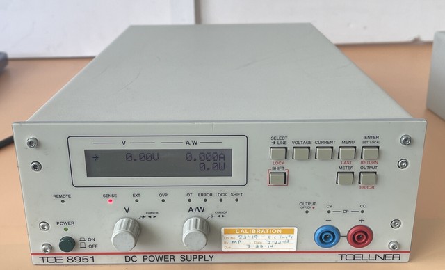 Toellner Toe 8951 DC Power Supply 400 Watt T161859 for sale online | eBay