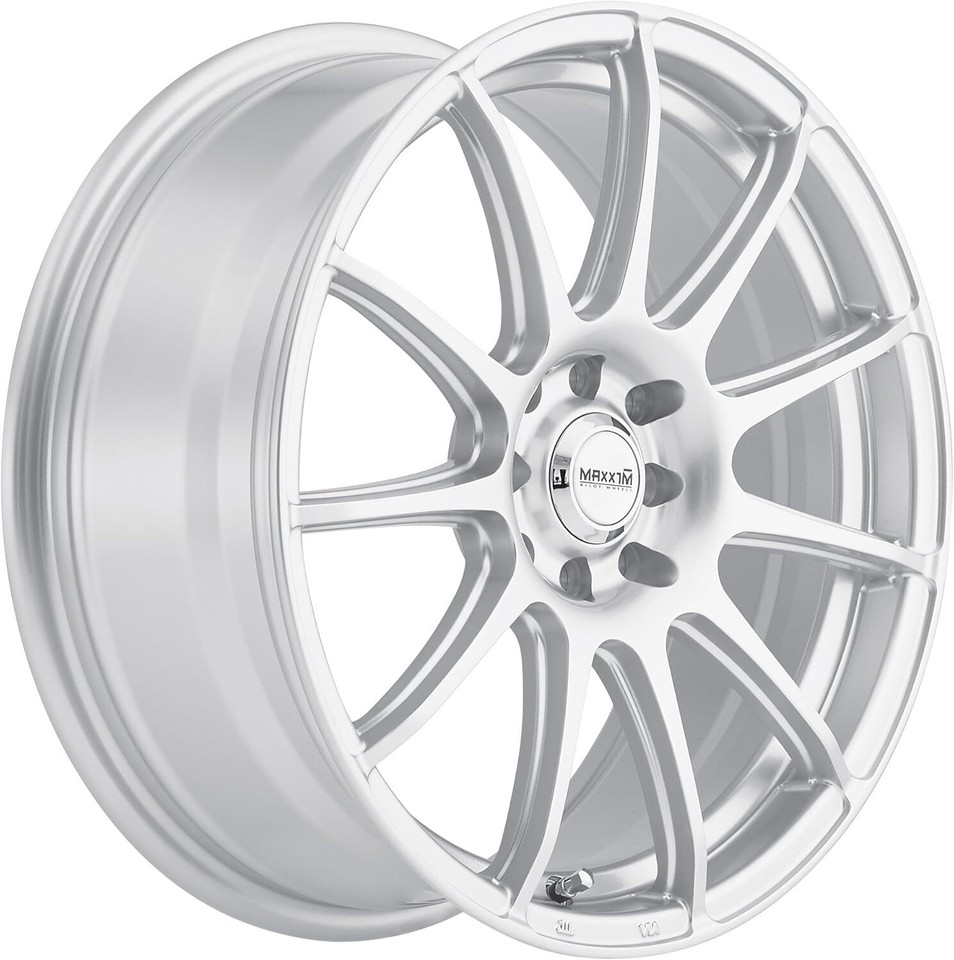 (1) 17x7 +40 Maxxim Winner 4x100,4x108 Full Silver Wheel | eBay