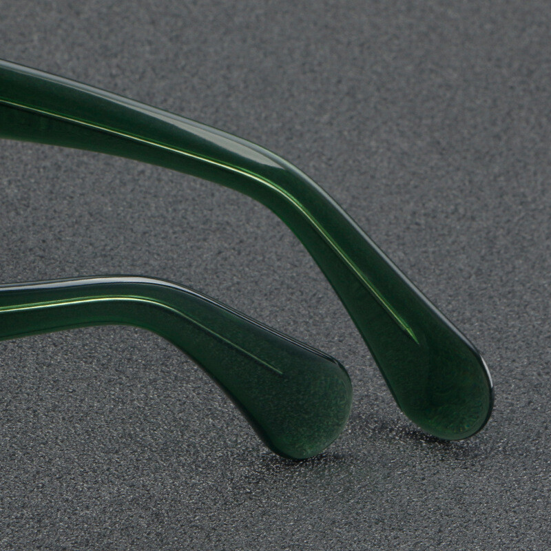 Oversize thick Acetate Round Glasses Brand Design Eyeglass Frames New ...