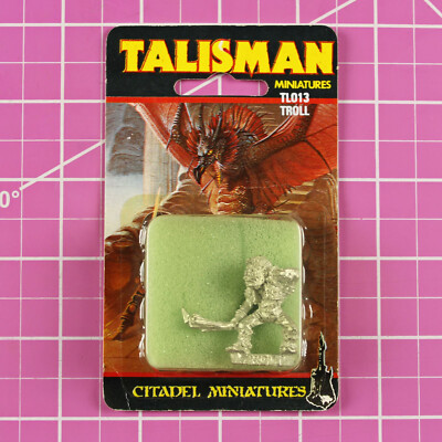 CLASSIC Talisman "Troll" (Metal) - Rare & OOP - Games Workshop ...