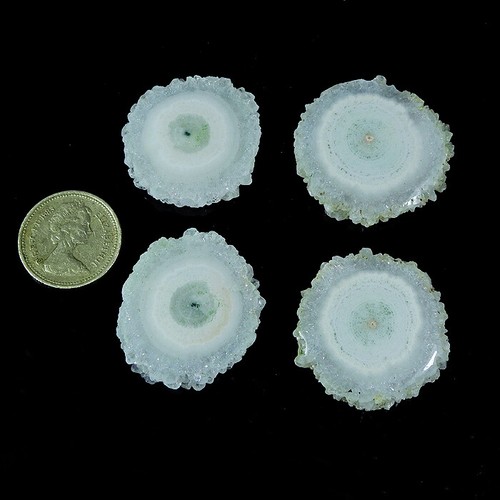 2 Pair Natural Solar Quartz Fancy Cabochon Loose Gemstone H127-33 c844 ...