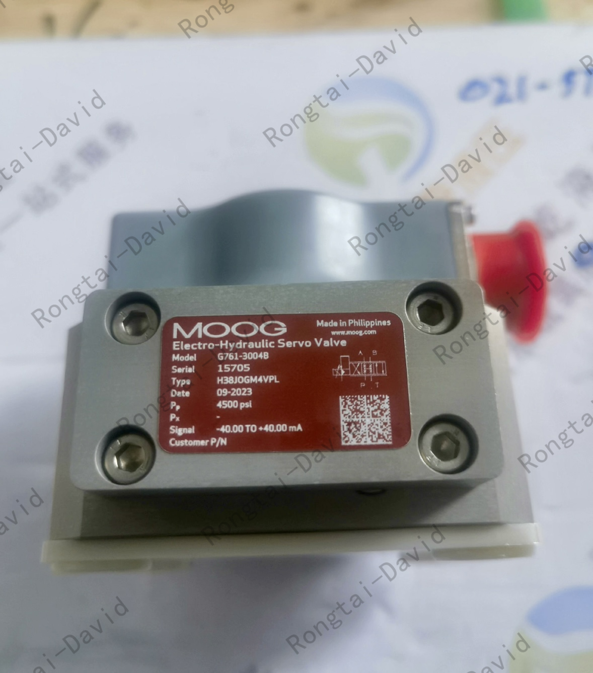 MOOG G761-3005B Hydraulic Servo Valve for sale online | eBay