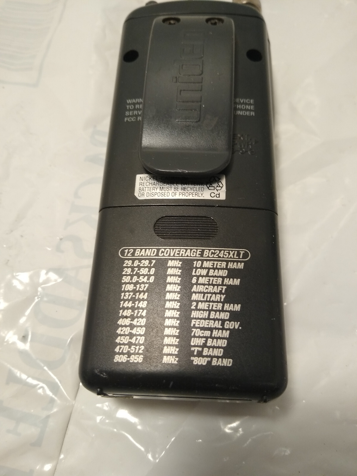 Uniden Bearcat Trunk tracker 2 scanner | eBay