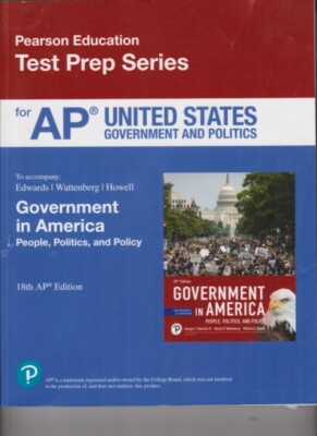 Pearson Education Test Prep Series for AP United States Government ...