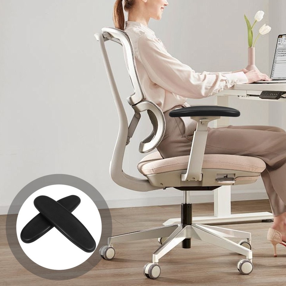 1 Pair Office Chair Arm Rest Replacement Chair Arm Pad Gaming Chair ...