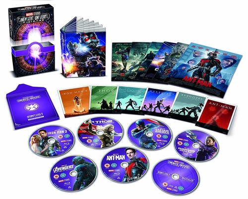 MARVEL STUDIOS CINEMATIC UNIVERSE PHASE 1, 2, 3.1 & 3.2 BOX SET 28 DISC ...