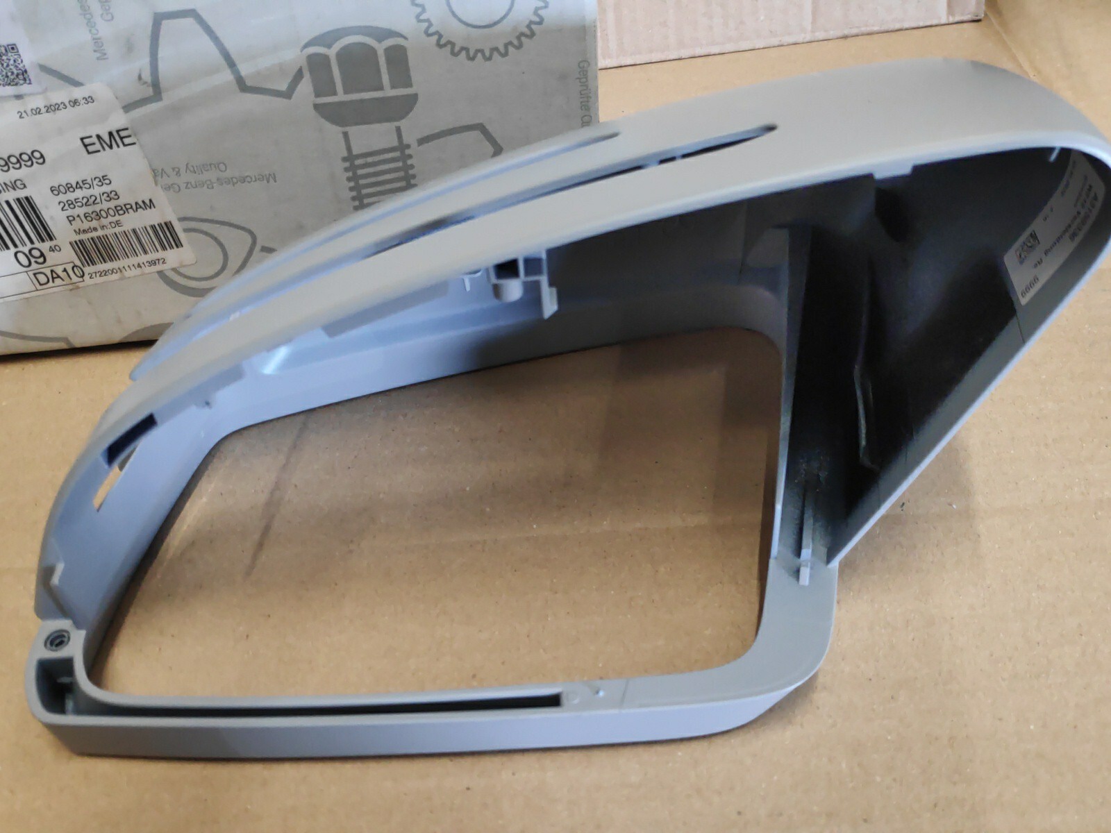 DRIVER RIGHT A,B,C,E Class Wing Mirror Cover GENUINE MERCEDES PART ...