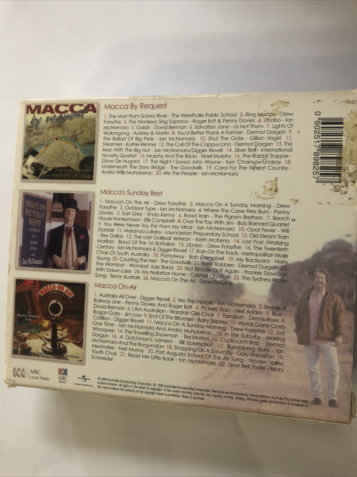Macca - 3 Classic Albumd (Macca by Request/Sunday Best/Australia All ...