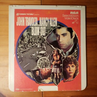 Blow Out (1981) on RCA CED Video Disc Brian DePalma John Travolta Rare ...