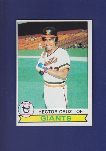 Hector Cruz 1979 TOPPS Baseball #436 (NM+)(OC) San Francisco Giants ...