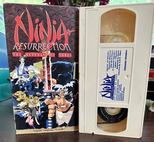 Ninja Resurrection: The Revenge of Jubei (VHS, 1999, Dubbed ...