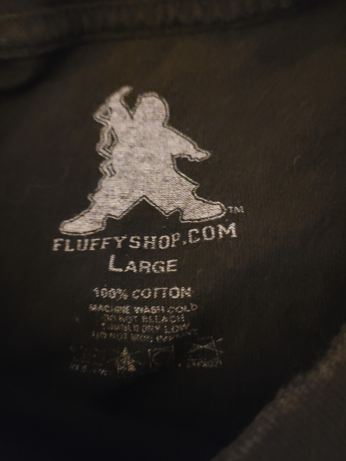 LARGE Gabriel Iglesias Fluffy Tour T Shirt I'm Not F… - Gem