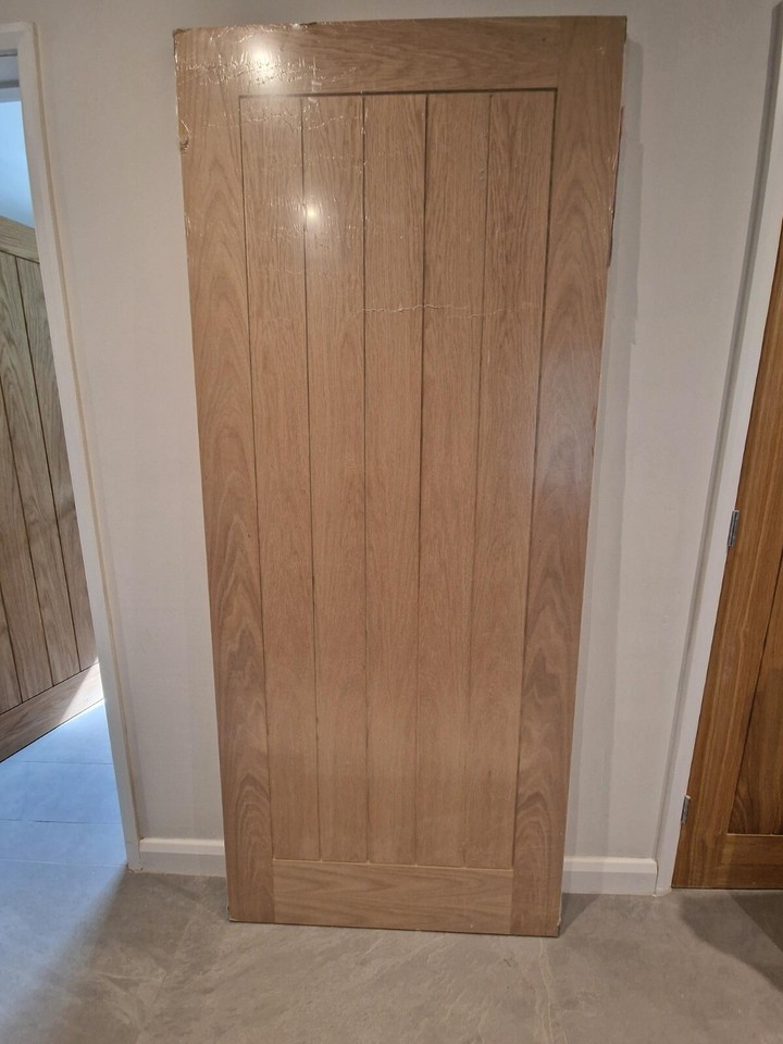 Howdens Holdenby 2'9" New Oak Door | eBay UK
