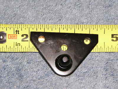 RV Camper Trailer Gas Strut Heavy Duty Flat plate 10mm Ball Stud Flat ...