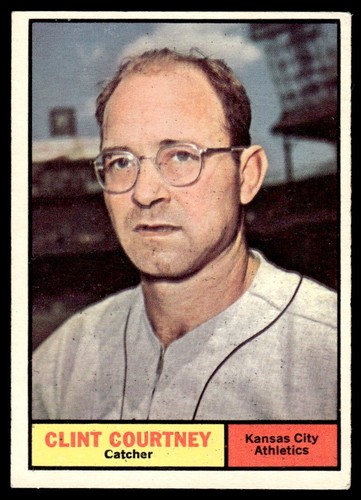 1961 Topps Clint Courtney Kansas City Athletics #342 | eBay