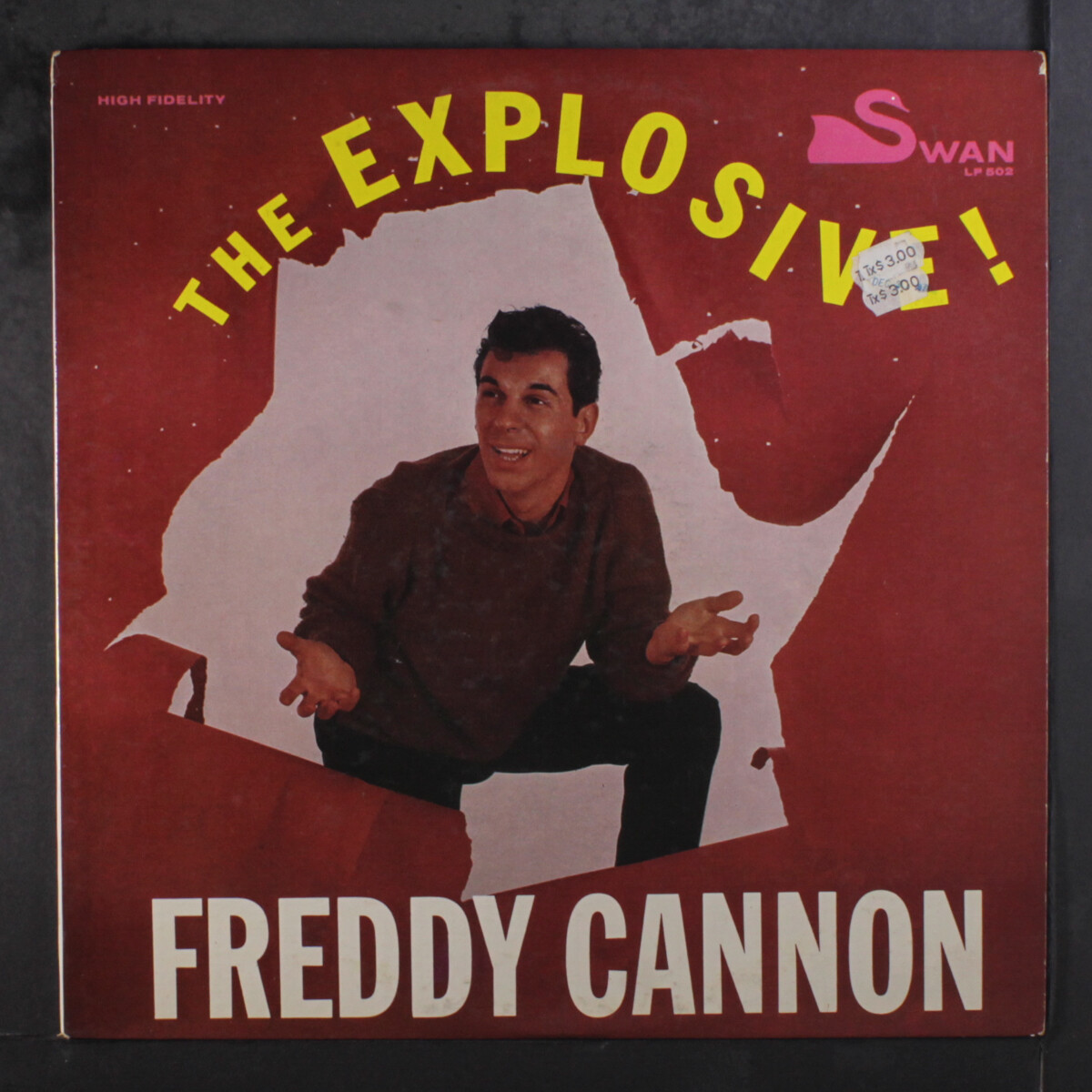 FREDDY CANNON: the explosive! SWAN 12" LP 33 RPM | eBay