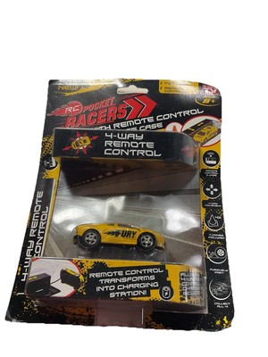 **RC Pocket Racers Yellow Fury 4-Way Remote Control Car** 42325 PH003 ...