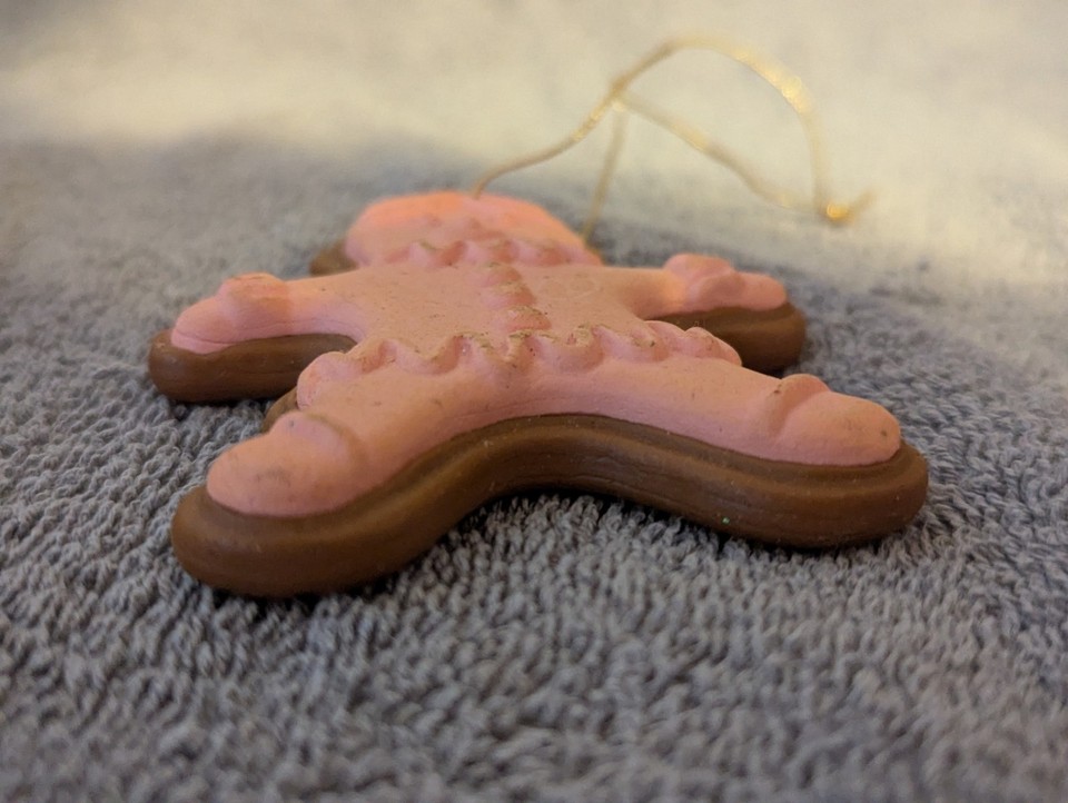 VTG 1981 Avon GingerBread Joys Ornaments Boy/Girl AppleSpice Wax ...