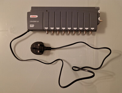Labgear LDA2081LR TV/SAT 8-Way Distribution Amplifier VHF + UHF | eBay UK