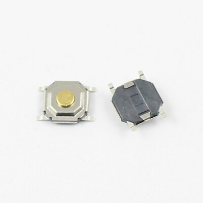 10Pcs Momentary Tactile Tact Push Button Switch 4 Pin SMT SMD 5.2x5.2x1 ...