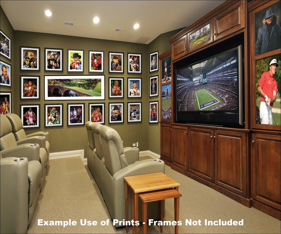 Augusta National Golf Club Course Hole 12 Golden Bell Masters Painting ...