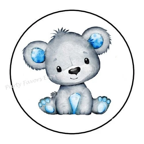Baby Blue Teddy Bear Clip Art