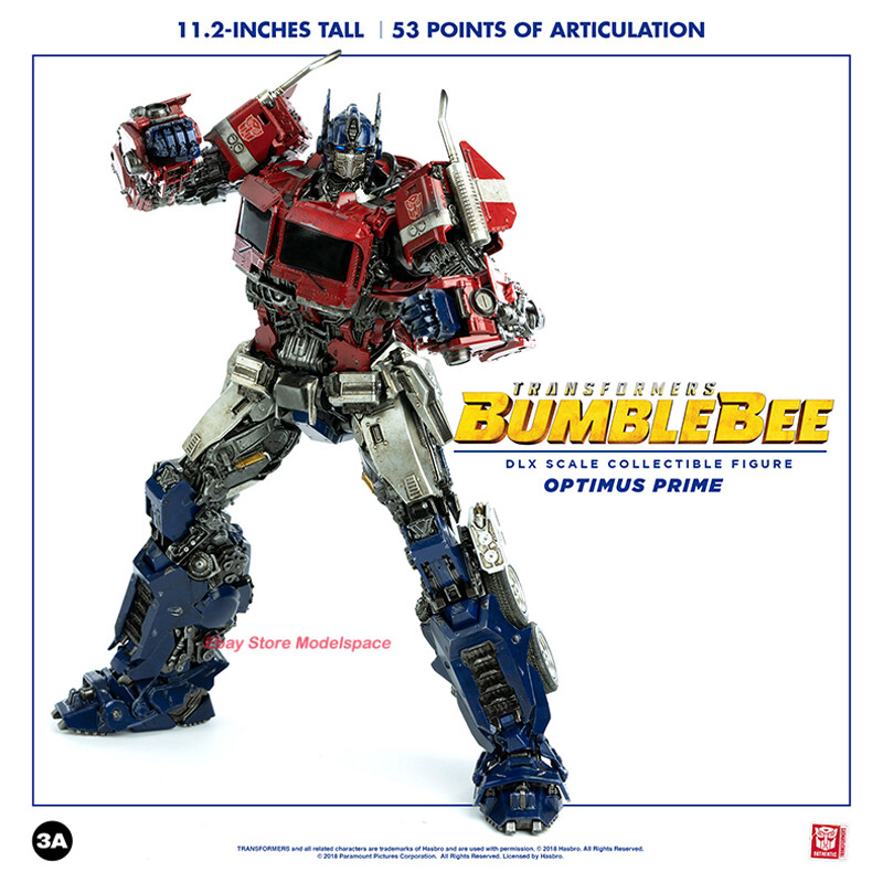 Threezero 3A Optimus Prime Diecast Transformation Toy Action Figure In ...