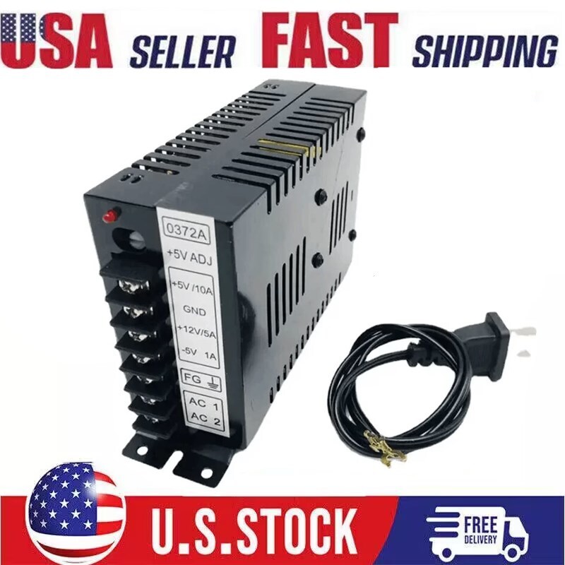 Arcade Switching Power Supply 110/220V -5V1A +5V 10A 12V 5A JAMMA POWER SUPPLY | eBay