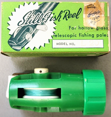 Telescopic "Still Fish Reel" Mod No.L 20 With Original Box New Old ...
