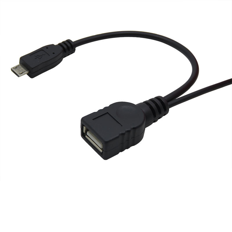 Micro USB Male 5 Pin To USB 2.0 Female Host OTG Y-Splitter Power ...
