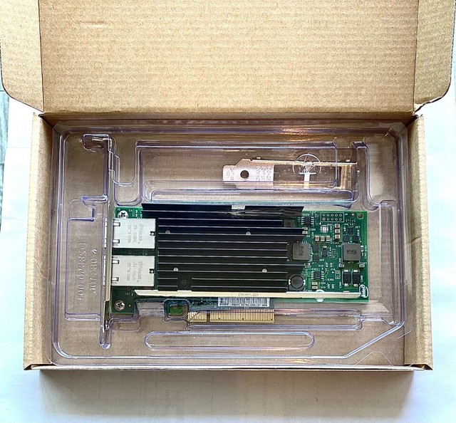 Intel X540-AT2 10G Ethernet Card Dual Port RJ45 PCIe x8 Network ...