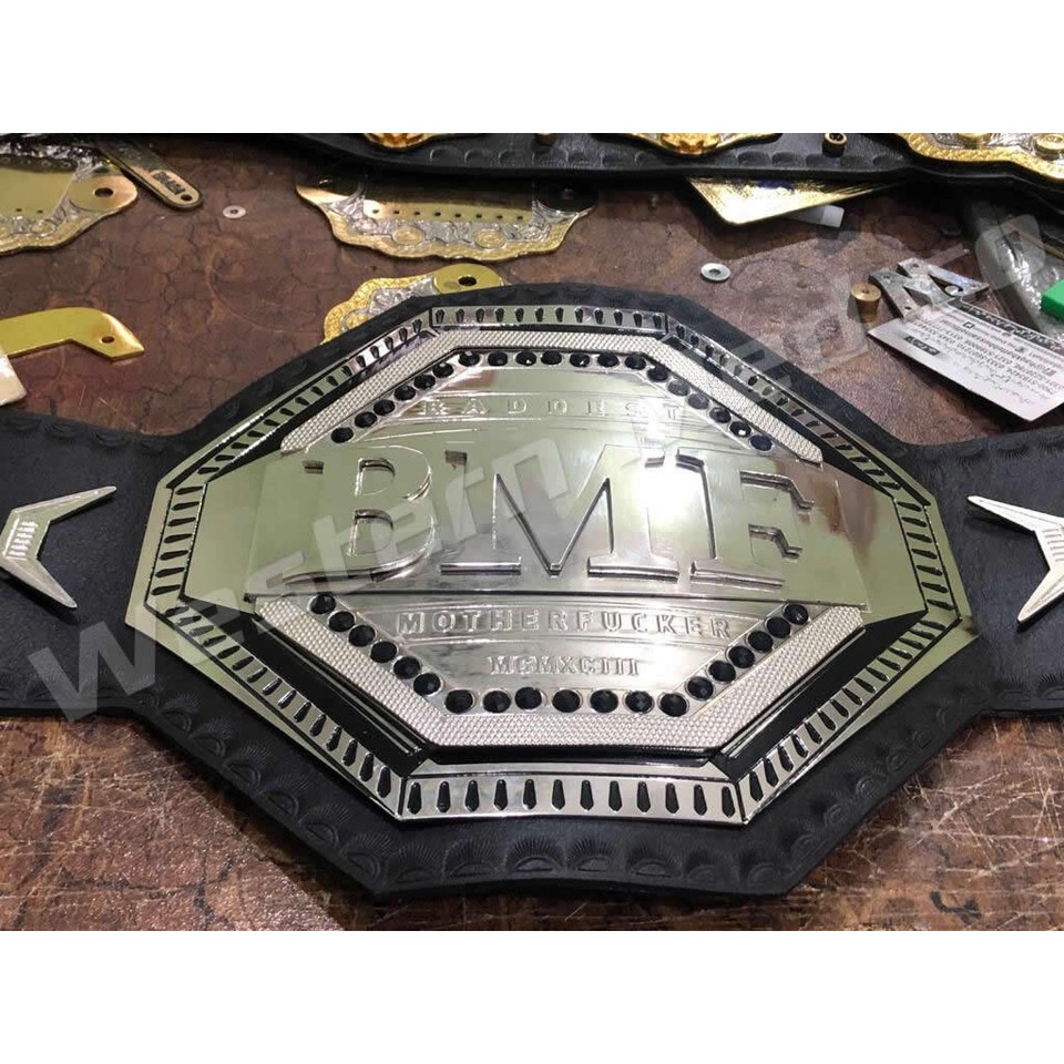 UFC BMF Title Championship Belt Replica Adult Size Zinc 4MM Original ...