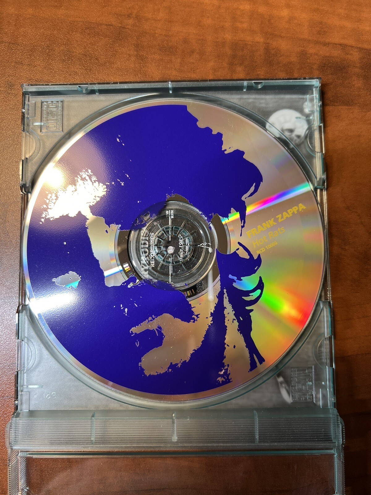 Frank Zappa 1970 Barking Records HOT RATS CD really clean Insert Liner ...