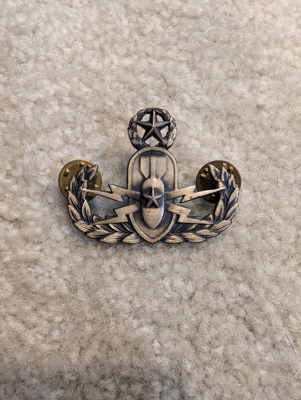 US Explosive Ordnance Disposal EOD Master Badge 1 7/8" Pin Krew GI | eBay