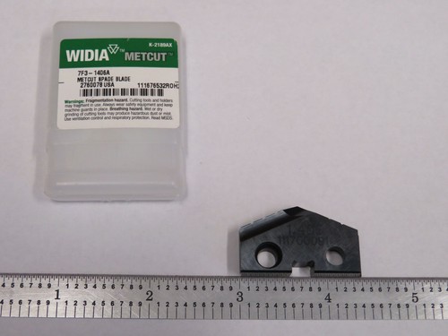 WIDIA METCUT 7F3-1406A HSS SPADE DRILL INSERT, 1 PC (PLEASE READ ...