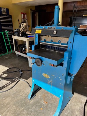 19.3" Challenge Machinery Co HBE Industrial Paper Cutter | eBay