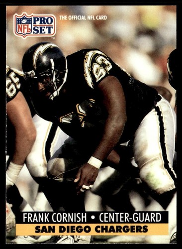 1991 Pro Set Frank Cornish San Diego Chargers #641 | eBay