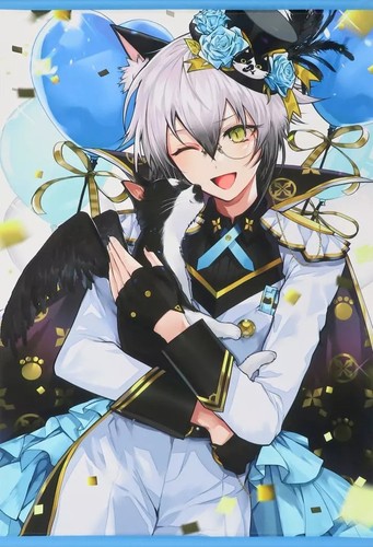 Tapestry Nekoseno Shin B2 Virtual Youtuber Norip Pro Birthday 2022 | eBay