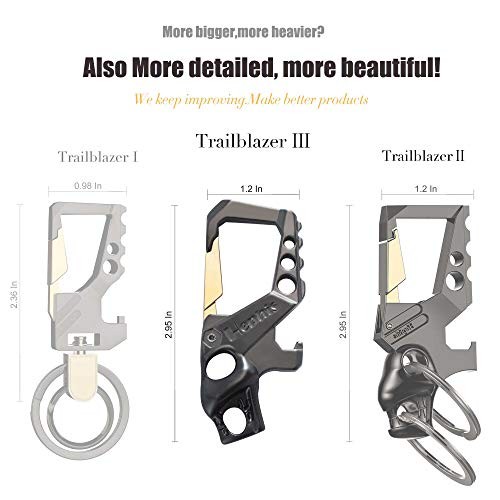 Heavy Duty Key Chain Bottle Opener,Carabiner Car Key Chains for Men ...